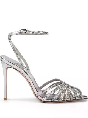 LE SILLA 110mm Crystal Embellished Stiletto Sandals