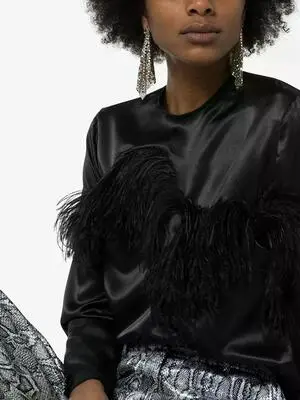 Rabanne Statement Drop Earrings - Silver