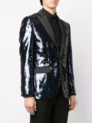 Philipp Plein Embellished Single-breasted Blazer