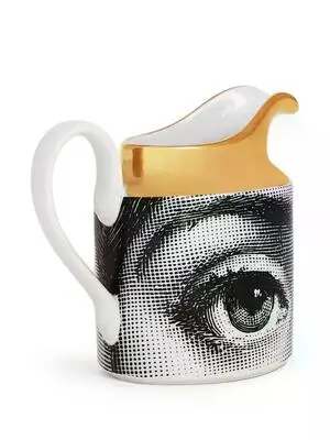 FORNASETTI Tema E Variazioni Milk Jug - Grey