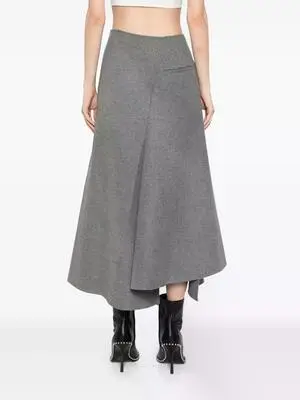 JNBY Asymmetrical Flared Skirt