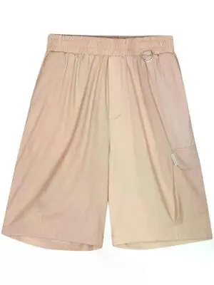 FAMILY FIRST Striped Twill Shorts - Neutrals