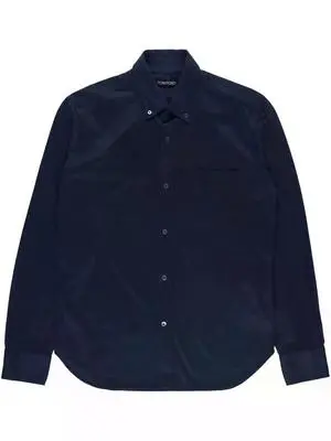 TOM FORD Long-sleeve Shirt - Blue
