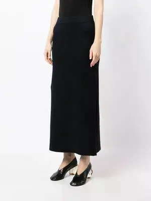 Altuzarra High-waisted Knitted Midi Skirt