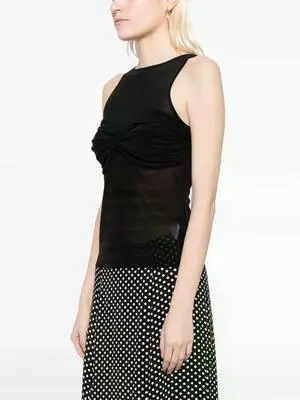 REFORMATION Sheer Knit Top