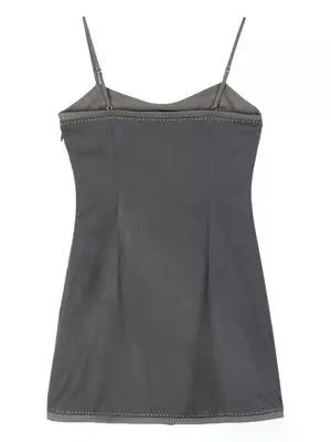 Remain Birger Christensen Spaghetti-strap Minidress - Grey