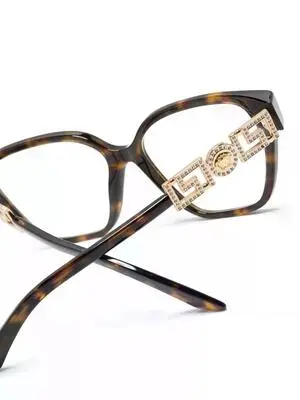 Versace Greca Square-frame Glasses