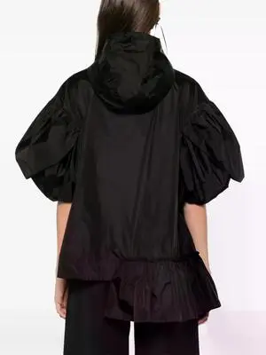 Simone Rocha Ruffled Side Slit Off-shoulder Top