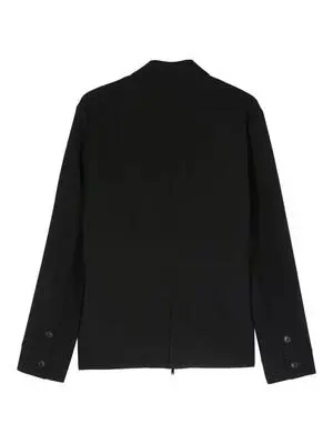 Emporio Armani Waffle-effect Zip-up Jacket