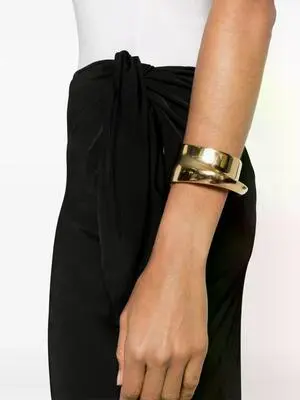 Saint Laurent Wrap Midi Pencil Skirt