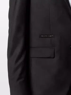 Philipp Plein Crystal Skull Single-breasted Blazer