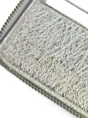 Comme Des Garçons Zip Wallet - Metallic