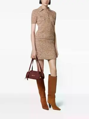 Versace Medusa '95 Knitted Miniskirt