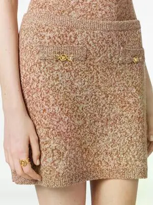 Versace Medusa '95 Knitted Miniskirt