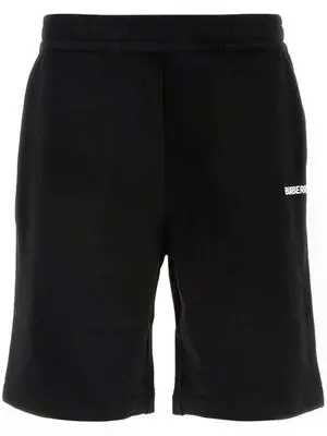 Burberry Cotton Bermuda Shorts - Black