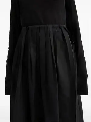 JIL SANDER Pleated Midi Skirt