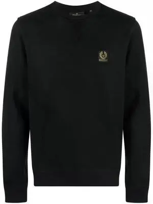Belstaff Logo-patch Cotton Sweatshirt