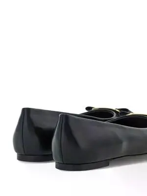 FERRAGAMO Vara-bow Lambskin Ballerina Shoes