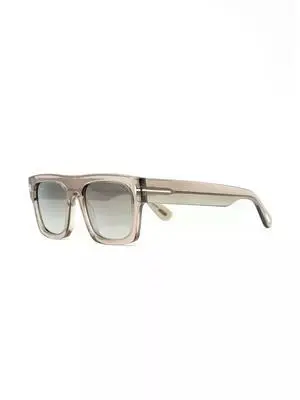 TOM FORD Transparent Square-frame Sunglasses