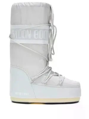 Moon Boot Icon Lace-up Snow Boots - Grey