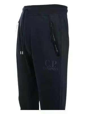 C.P. COMPANY Logo-print Track Pants - Blue