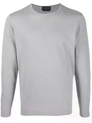 DELL'OGLIO Long Sleeve Cotton Jumper