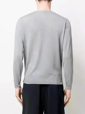 DELL'OGLIO Long Sleeve Cotton Jumper