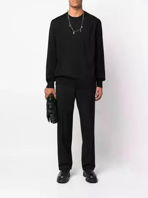 JIL SANDER Wool-knit Crew Neck Jumper