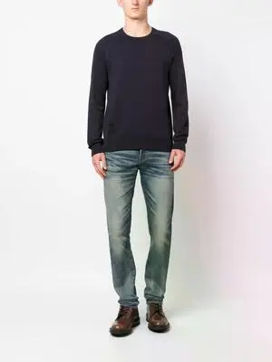 Zadig&Voltaire Thomaso Logo-intarsia Knitted Jumper