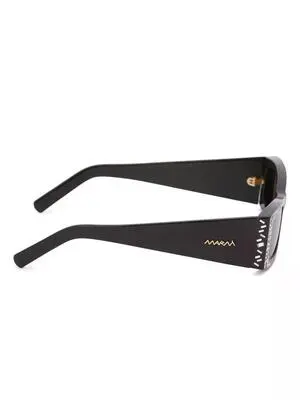 Marni Embellished Rectangle Sunglasses