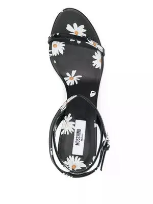Moschino 55mm Floral-print Sandals