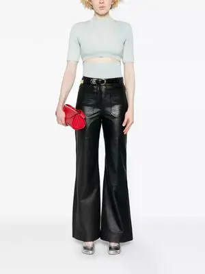 Victoria Beckham Leather Trousers
