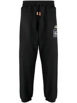 ADISH Alkhws Logo-print Cotton Track Pants