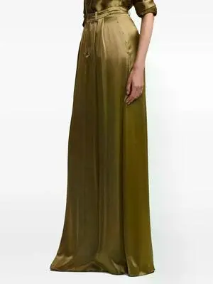 Ralph Lauren Demetrius Pleated Maxi Skirt