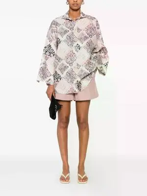Eleventy Geometric Print Shirt