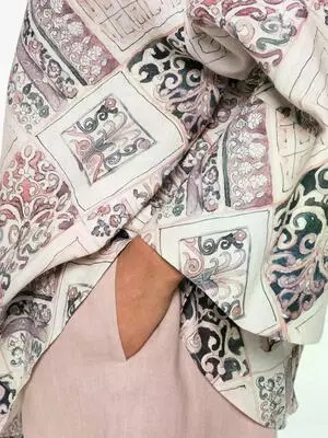 Eleventy Geometric Print Shirt