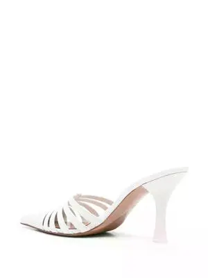 Paris Texas 85mm Nadia Sandals - White