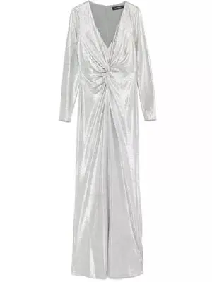Ralph Lauren Twist-detail Gown
