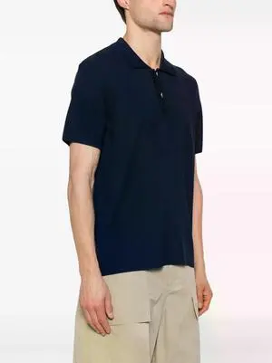 Jacquemus Maille Honeycomb-knit Polo Shirt