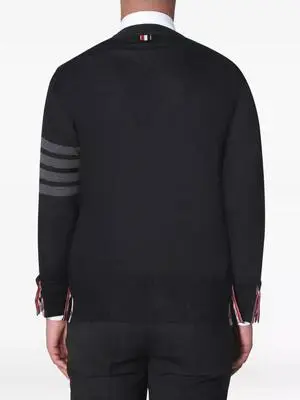Thom Browne 4-bar Knitted Cardigan