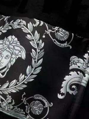 Versace I Love Baroque Bathrobe - Black
