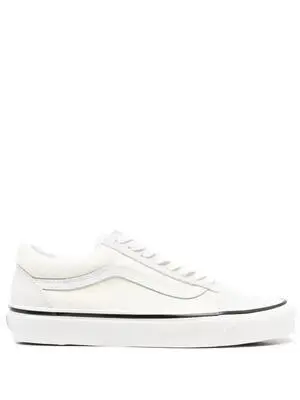 VANS Old Skool Suede Panelled Sneakers - Neutrals