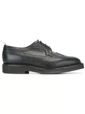 Thom Browne Longwing Leather Brogues - Black