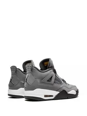 JORDAN Air 4 Retro Cool Sneakers - Grey