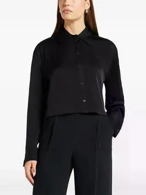 Michael Kors Long-sleeved Satin Shirt