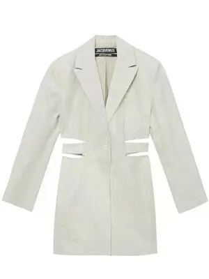 Jacquemus La Robe Bari Blazer Minidress - Neutrals