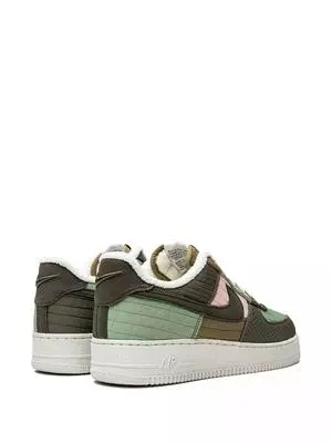 Nike Force 1 Low Quilted Panel Sneakers - Green