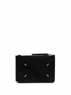 MAISON MARGIELA Four Stitches Leather Wallet - Black