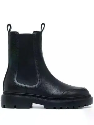 Bally Ginny 30mm Leather Chelsea Boots