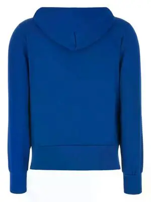 Play Comme Des Garcon Zip Up Hoodie - Blue